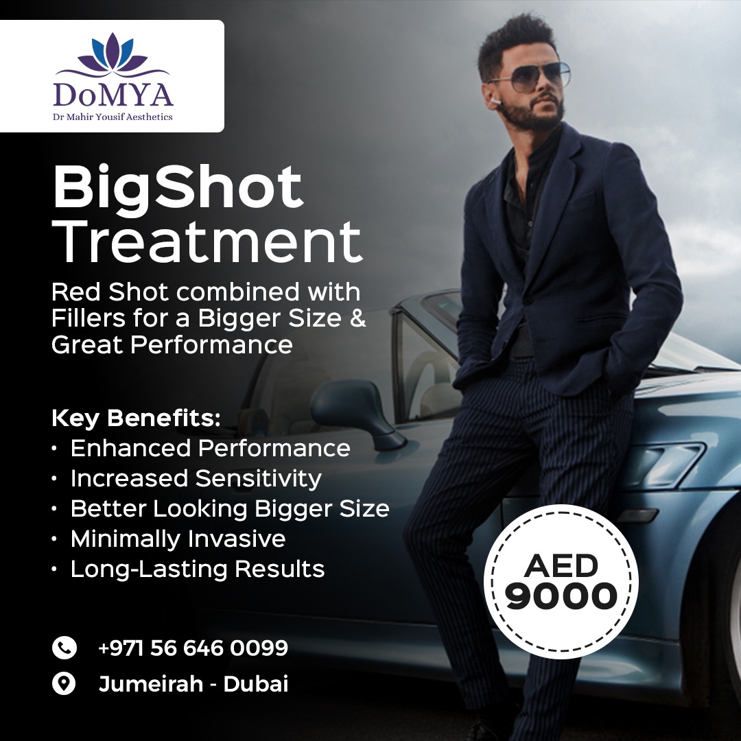 BigShot Treatment: P-Shot with Hyaluronic Acid Filler